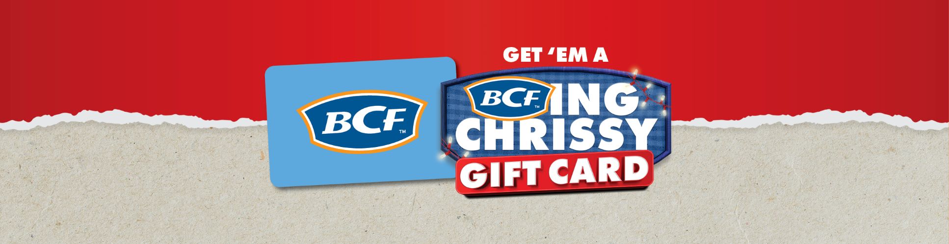 Gift Cards - BCF