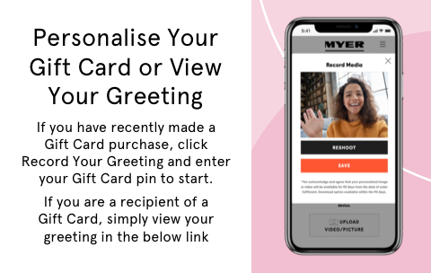 Personalise - Myer